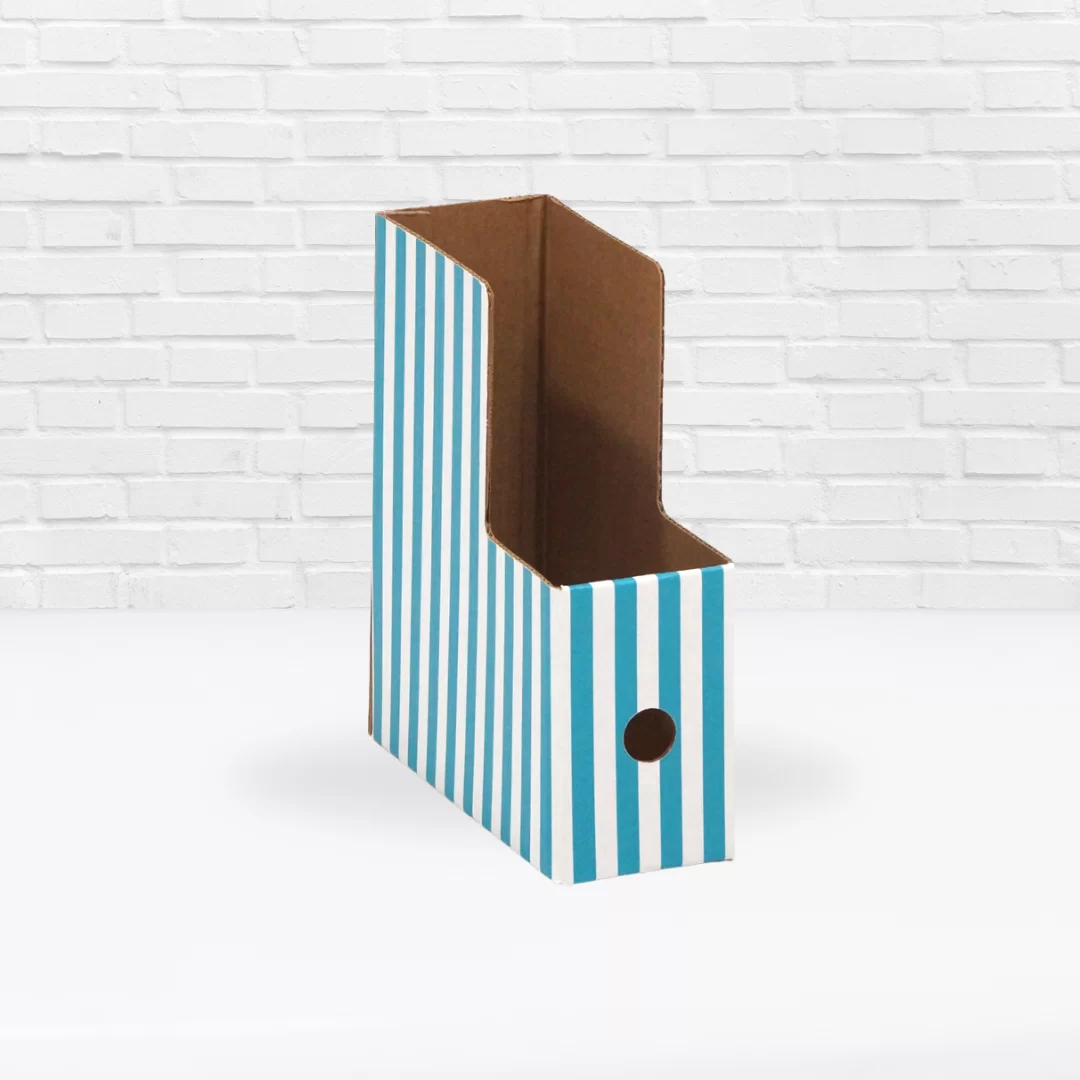 Magazine Holder (Stripes) - Paper Shaper